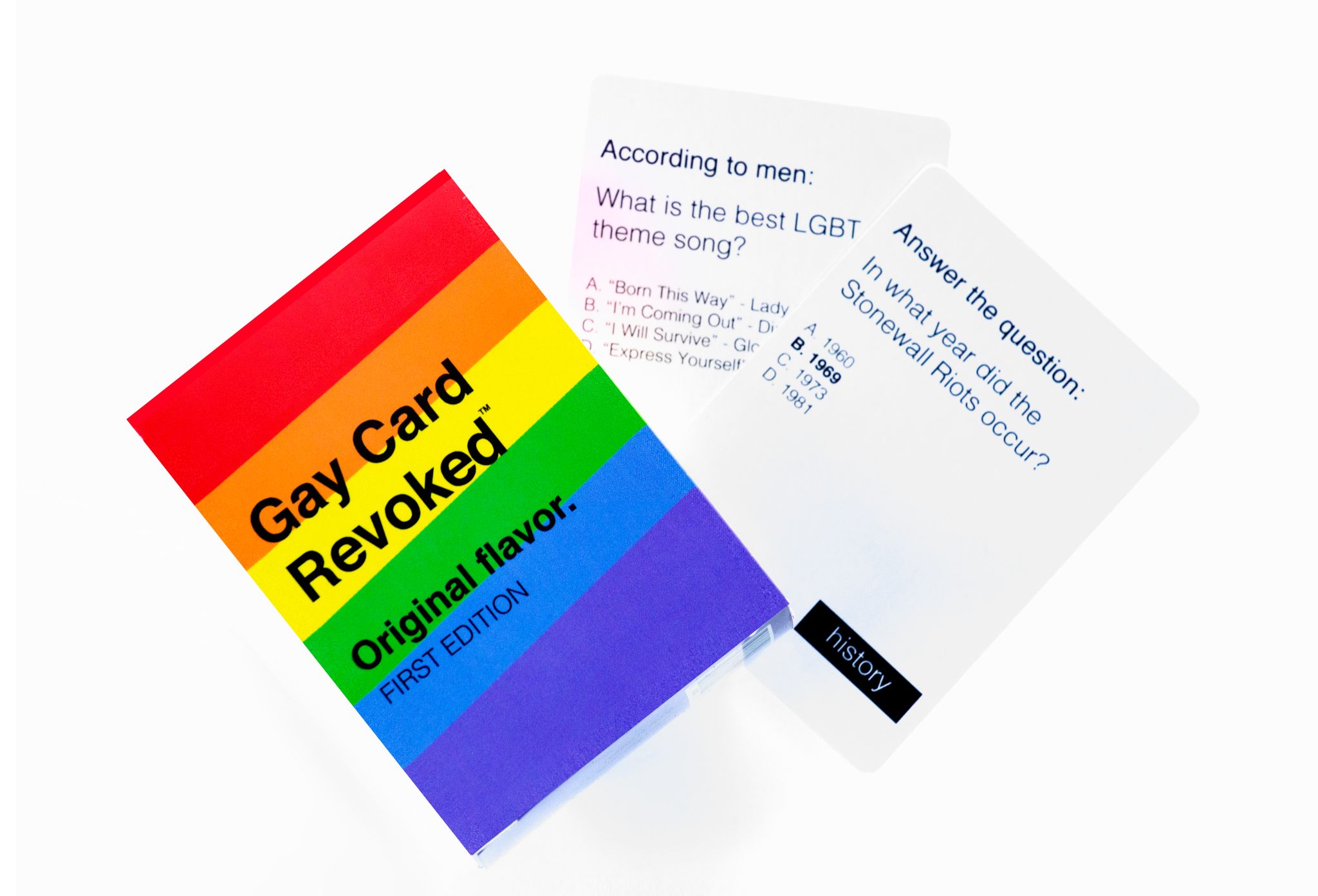 'Gay Card Revoked': The Game That'll Have You Laughing and Learning
