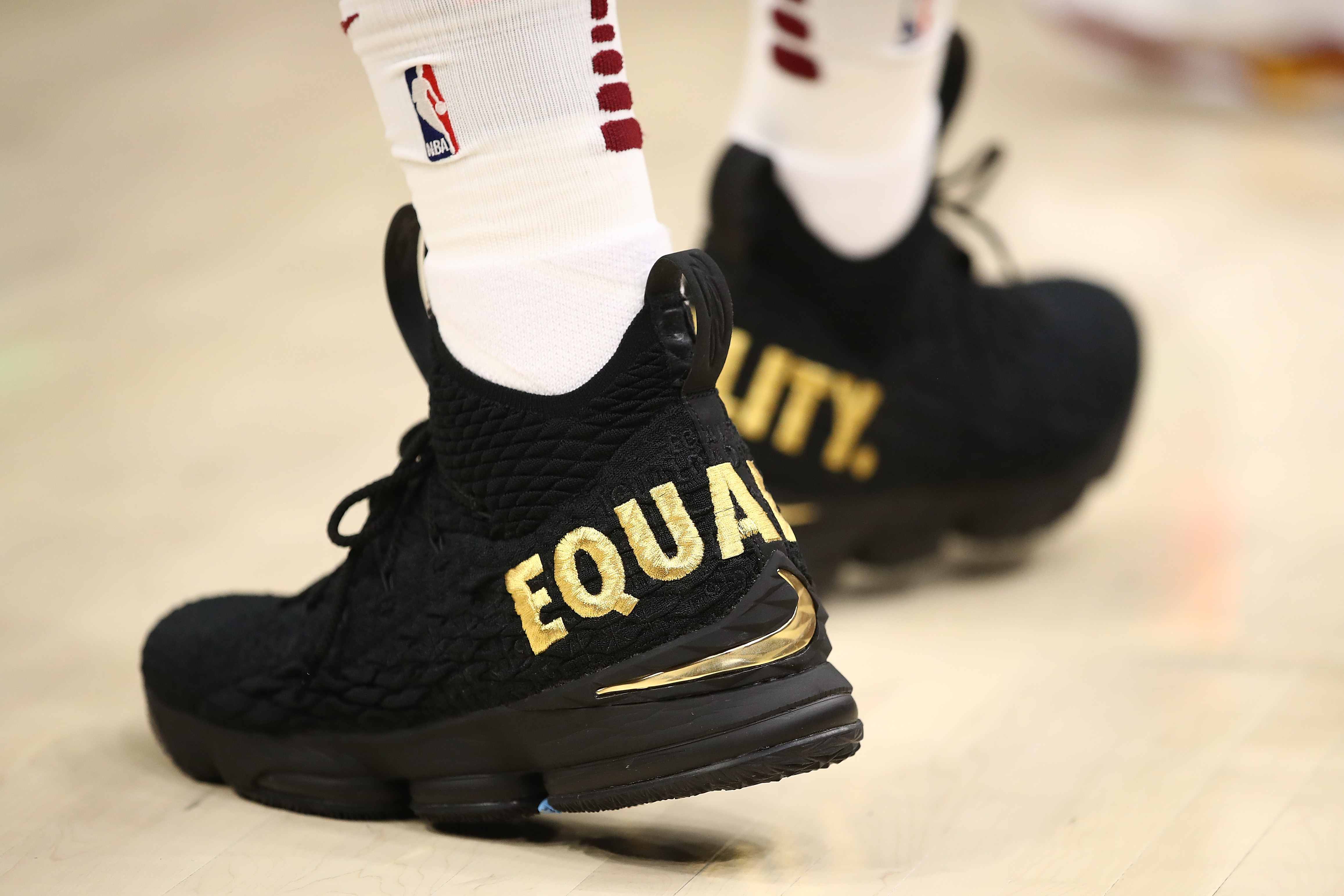 LeBron James Supports 'Equality,' Slams Trump With Sneakers