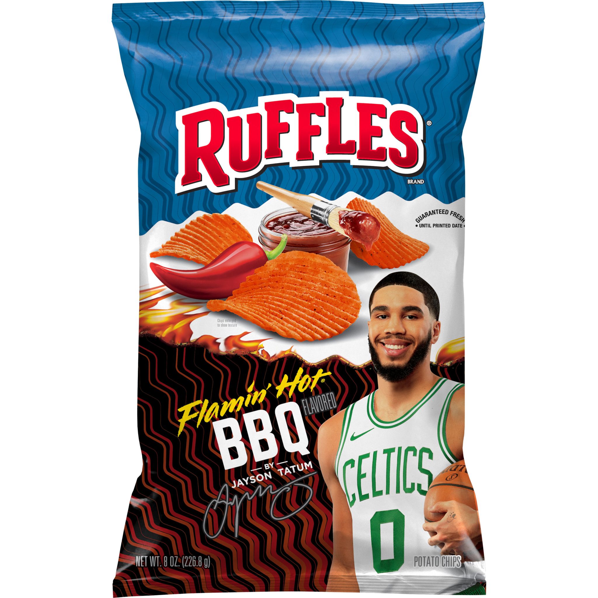 Jayson Tatum Teams & Anthony Davis Teamed Up With Ruffles