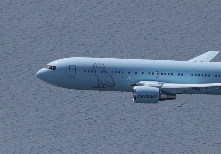 Get An Up-Close Look At Drake's Ultimate Flex: His Own Private Jet