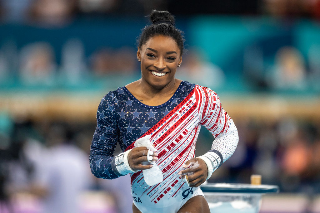 Simone Biles Celebrates Olympic Win With The Perfect Amount Of ...