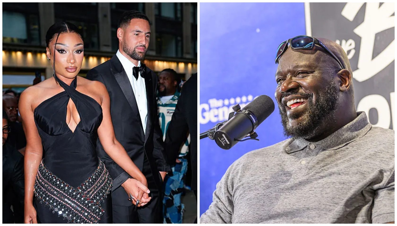 Shaq Says Megan Thee Stallion's Relationship With Klay Thompson Won't Last