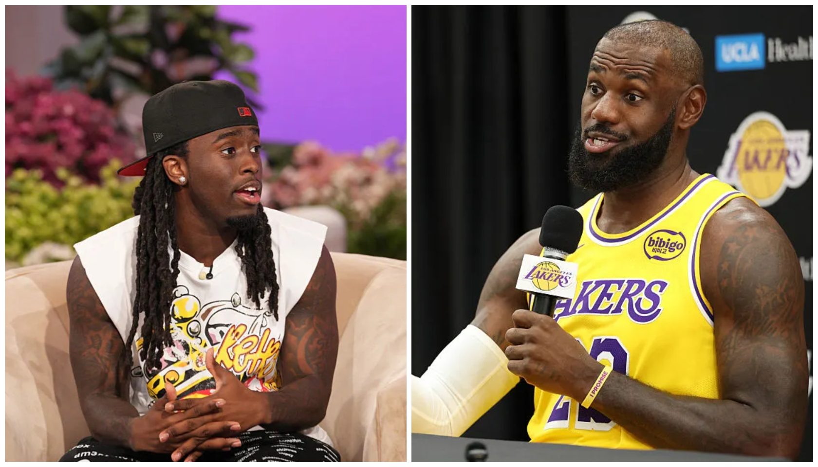 LeBron James Cuts Kai Cenat's Hair After He Breaks Twitch Streaming Record
